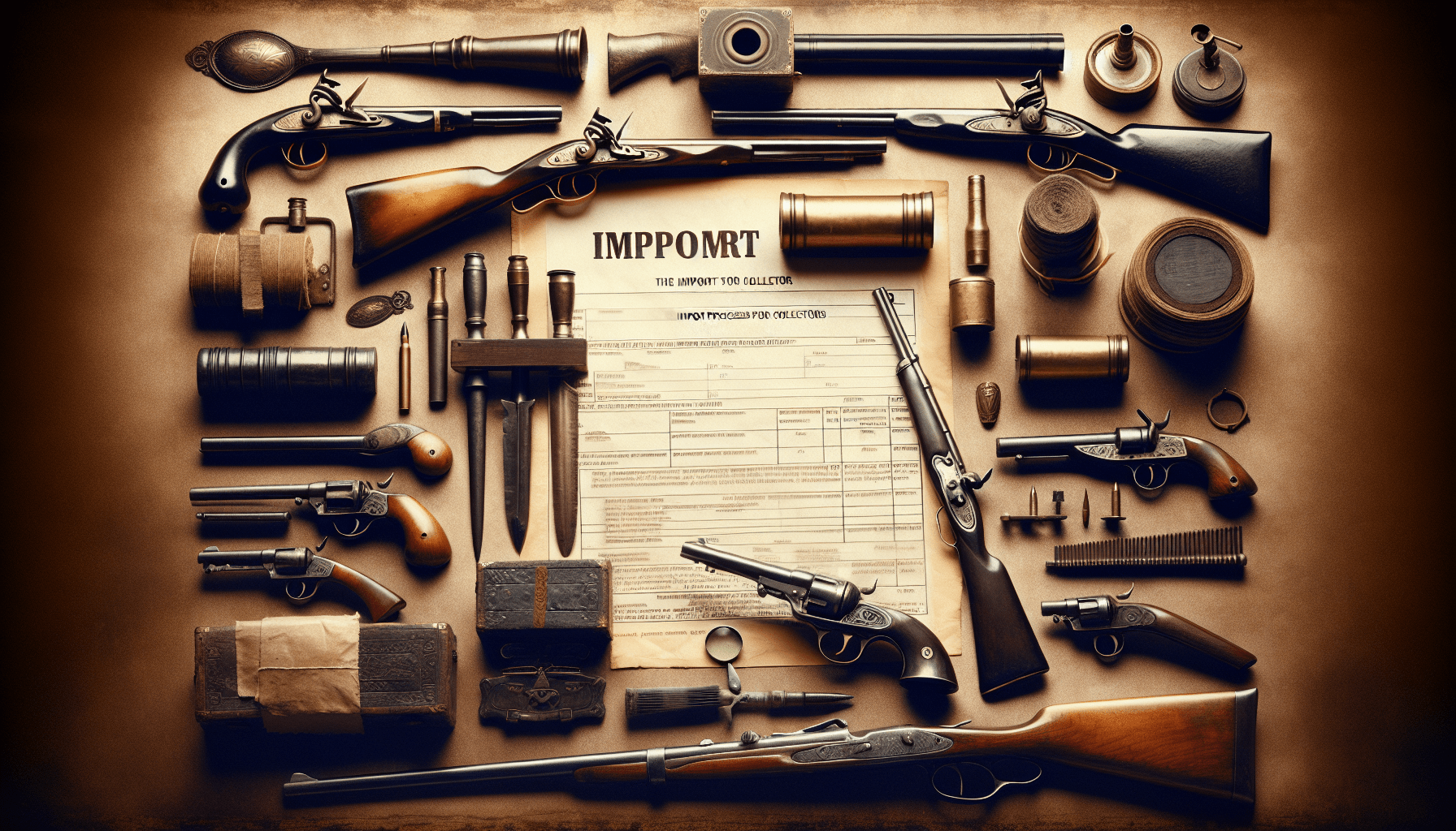 Importing Antique Firearms And Weaponry Restoration And Preservation ...